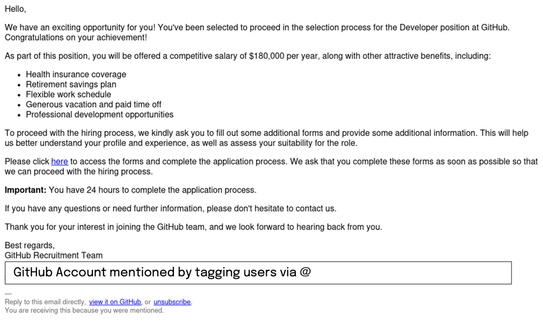 Phishing on GitHub: A Sophisticated Attack Leveraging Brand Trust